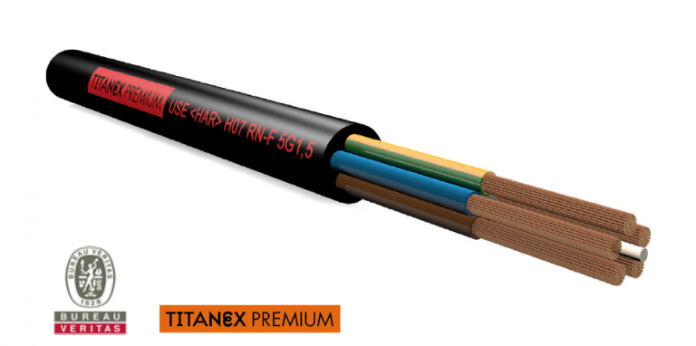 TITANEX 90°C H07 RN-F - Elcab